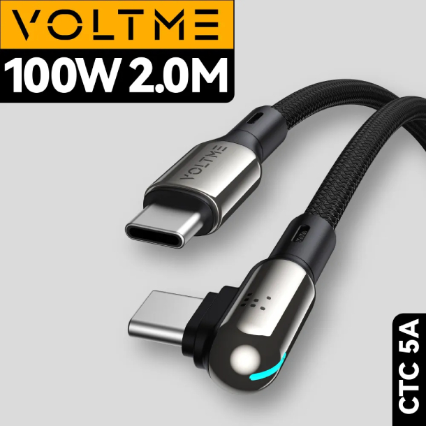 USB2.0 CC520 VOLTME Stark USB C Type C 5A 100 2 100W